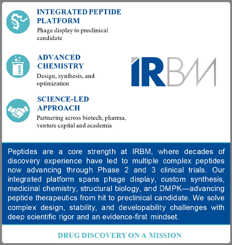 IRBM - Peptide Drug Hunting Consortium