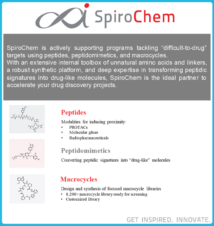 SpiroChem - Peptide Drug Hunting Consortium